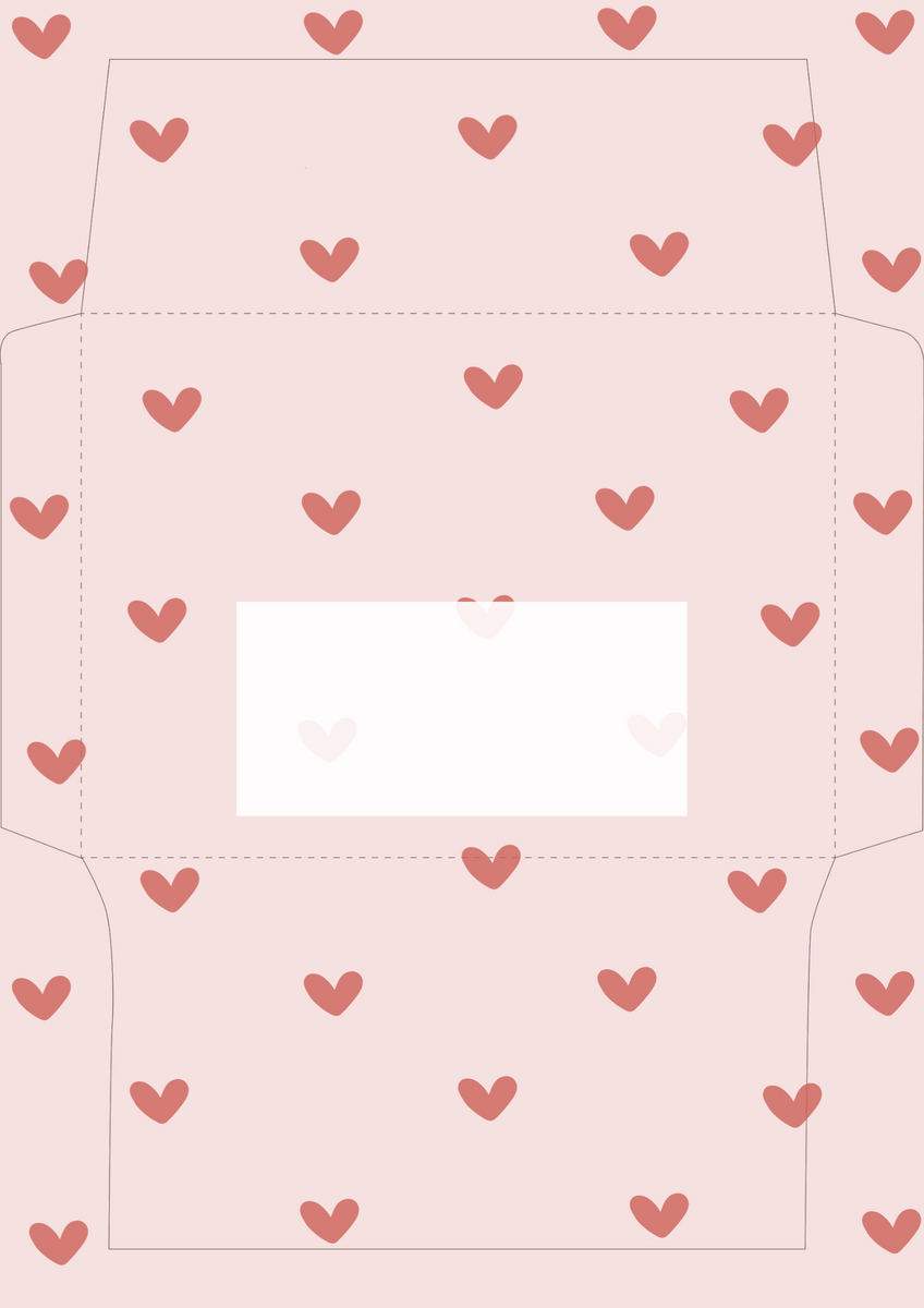 Valentine's Printable Envelope – @penpaling_paula