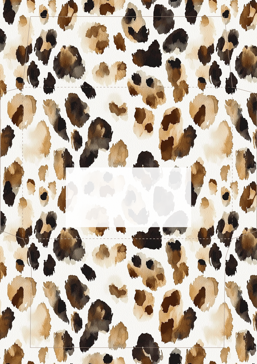 Leopard Print Printable Envelope – @penpaling_paula