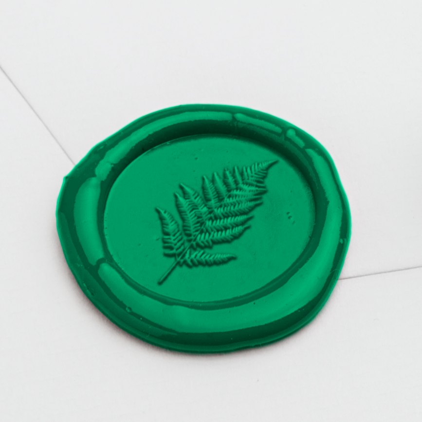 Fern - Wax Seal – @penpaling_paula