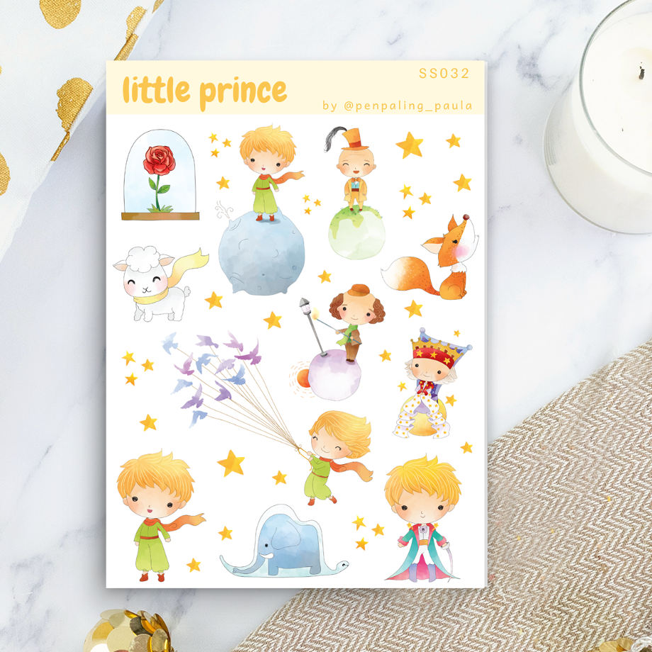 Little Prince - Sticker Sheet – @penpaling_paula