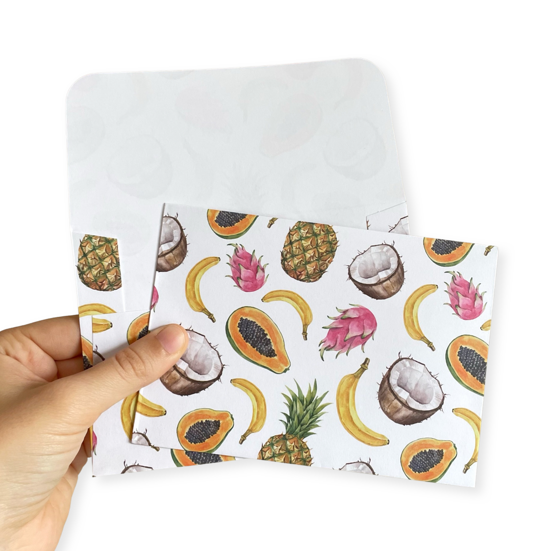 Tropical Fruits - Envelope – @penpaling_paula