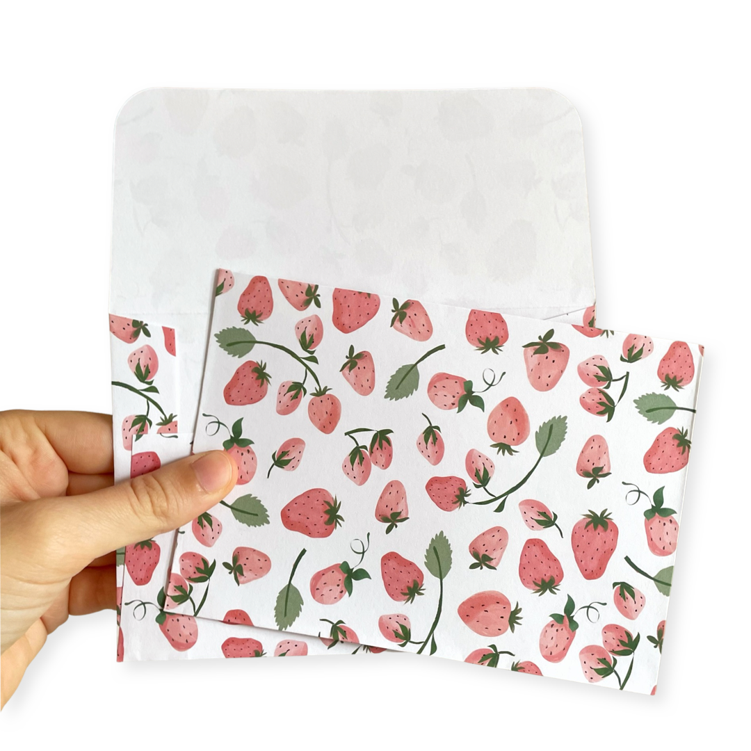 Strawberries II - Envelope – @penpaling_paula