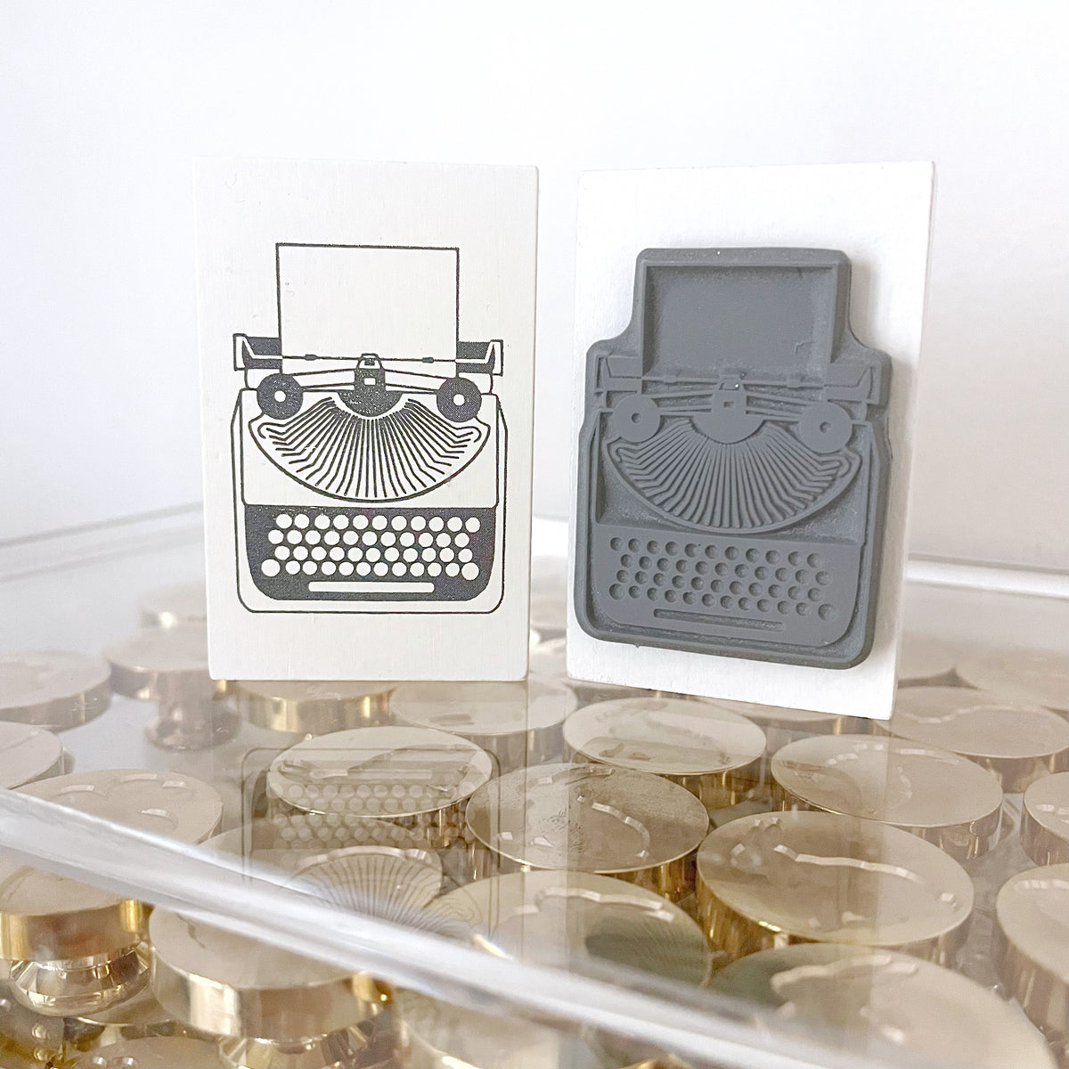 Typewriter - Rubber Stamp – @penpaling_paula